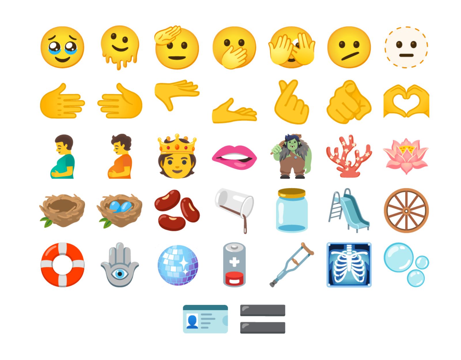 First Look Google s Emoji 14 0 Support In Android 12L