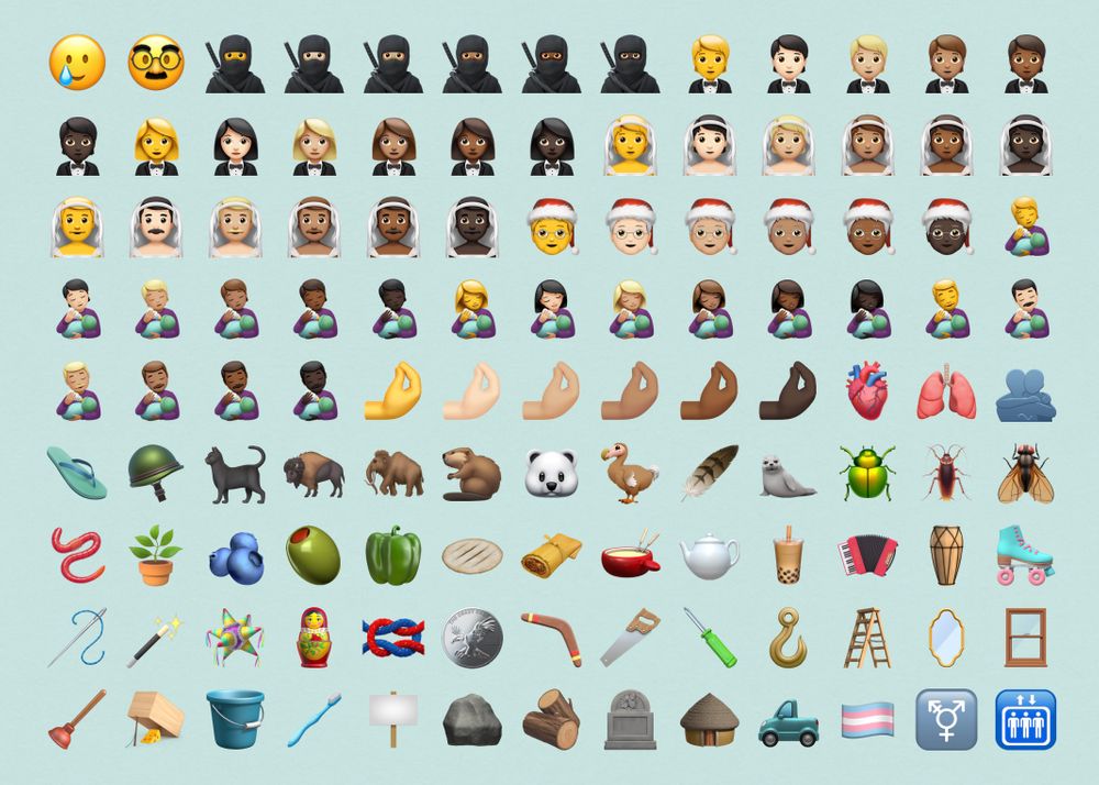 iOS 14.2 Emoji Changelog
