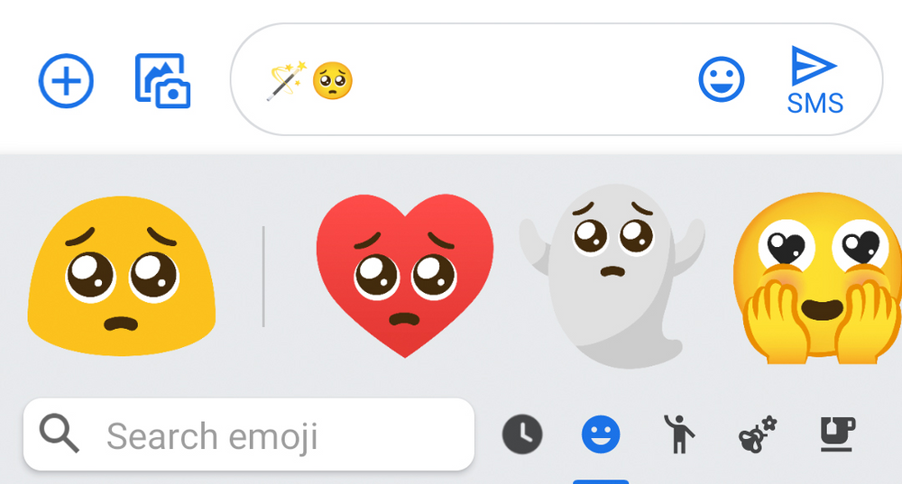 Exploring Google's New Black-and-Blobby Emoji Font