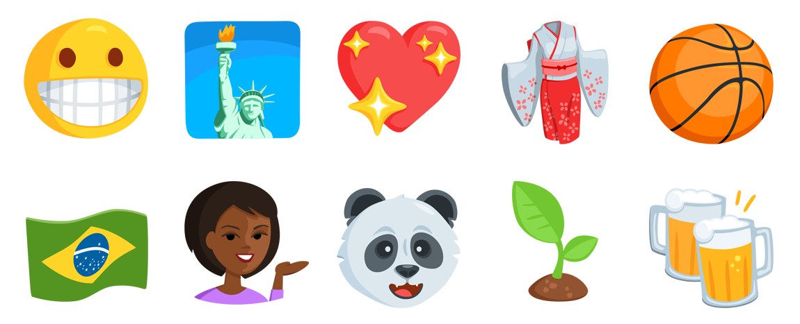 Twitter's Glossy Emoji Stickers on Emojipedia