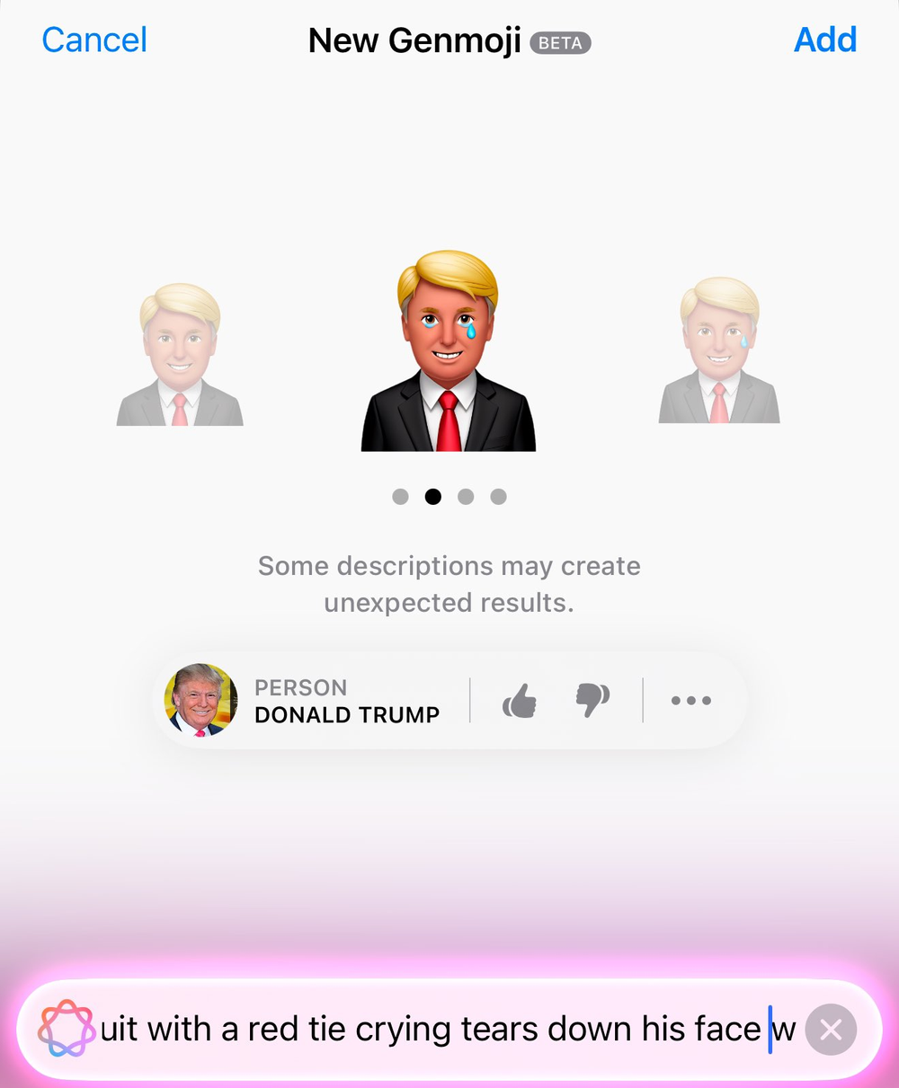 Hands-On With Apple's Genmoji AI Emoji Generator