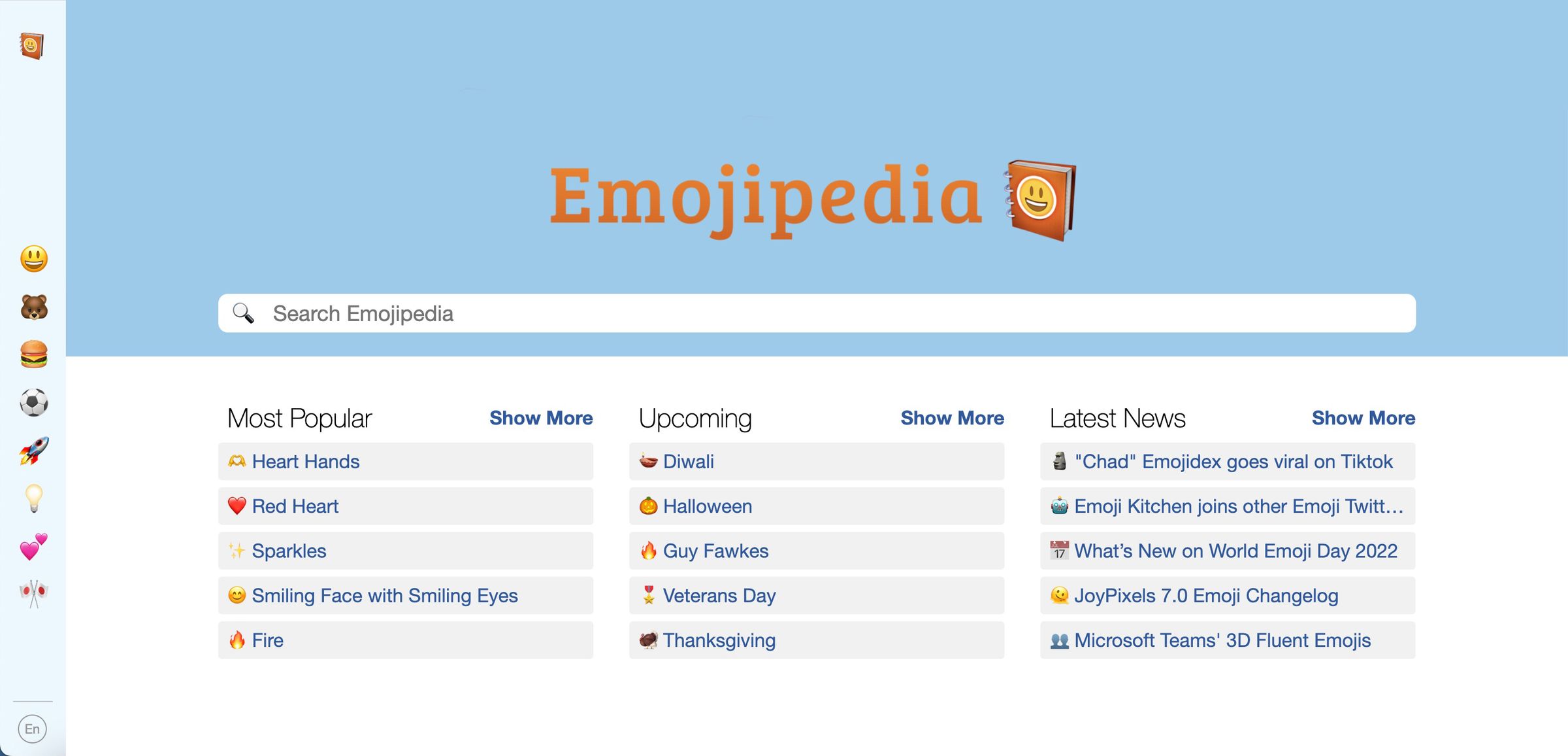 New Emojipedia Frontend Features
