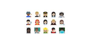 First Look: Emoji Professions on Android