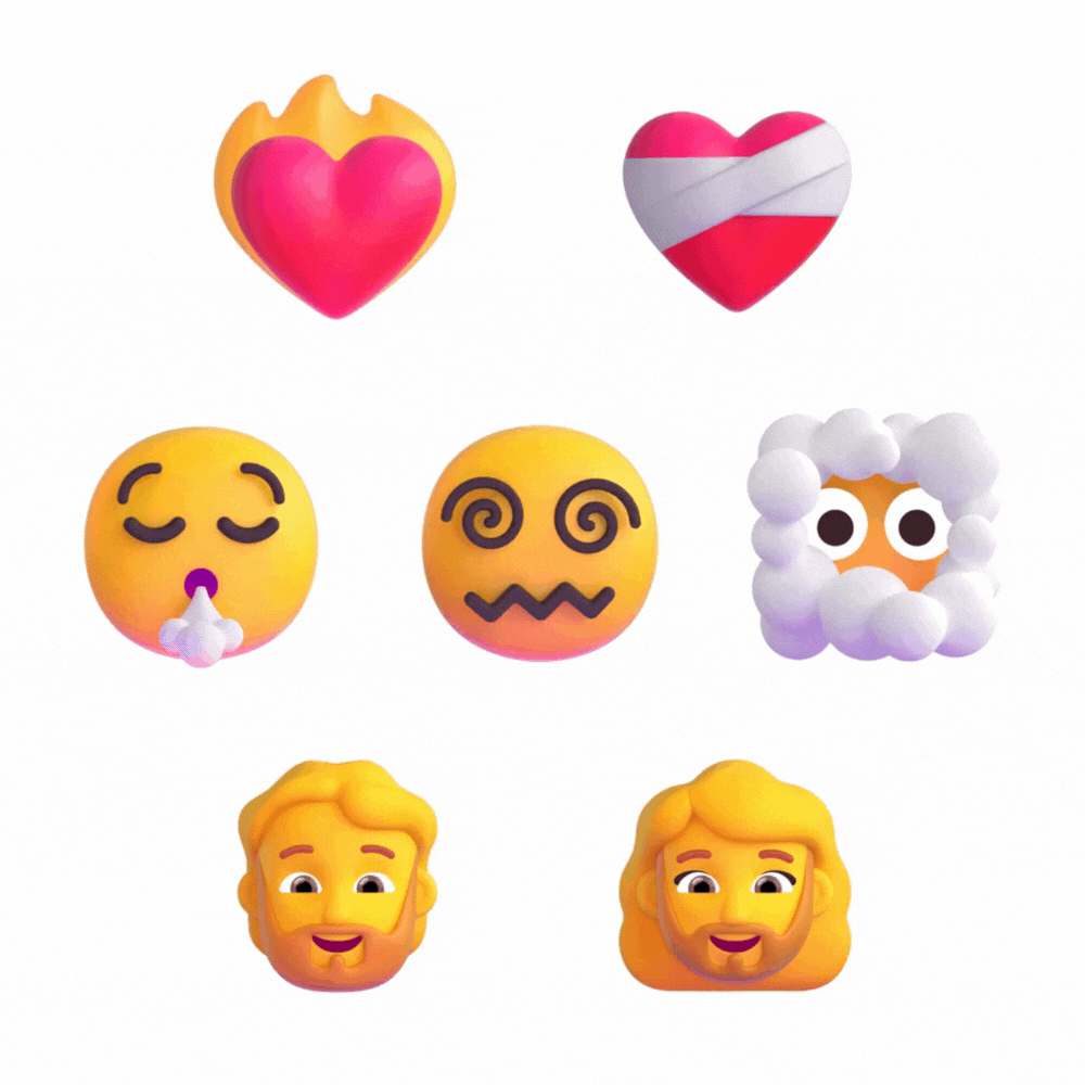 Microsoft Teams' 3D Fluent Emojis