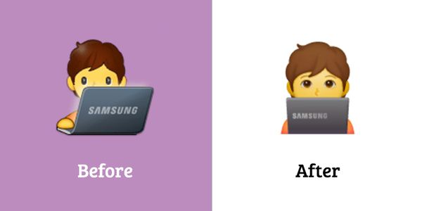 Samsung One UI 6.0 Emoji Changelog