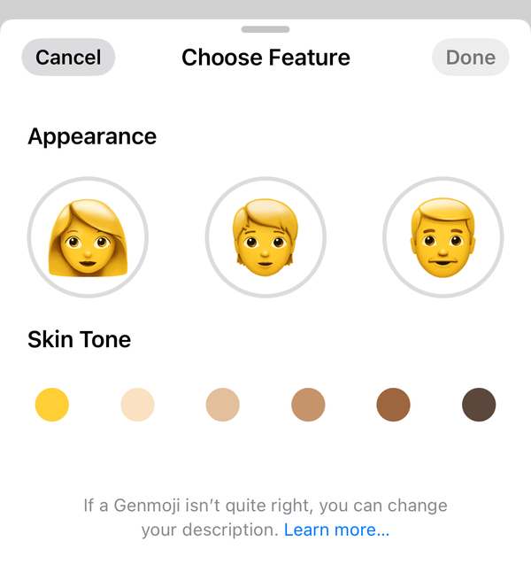Hands-On With Apple's Genmoji AI Emoji Generator